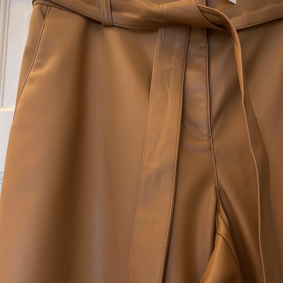 LOFT | Pants & Jumpsuits | Nwt Loft Curvy Imitation Leather Pant ...